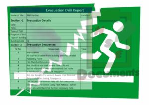 HSE Documents - Download the Evacuation drill report template