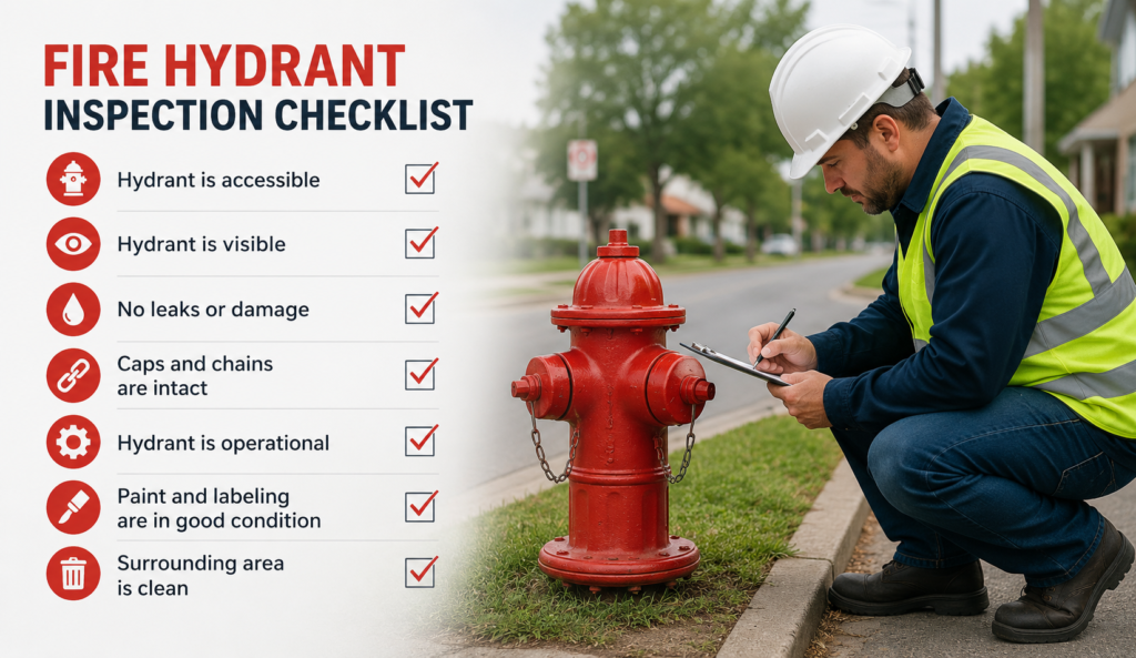 Why Is a Fire Hydrant Inspection Checklist So Important Now